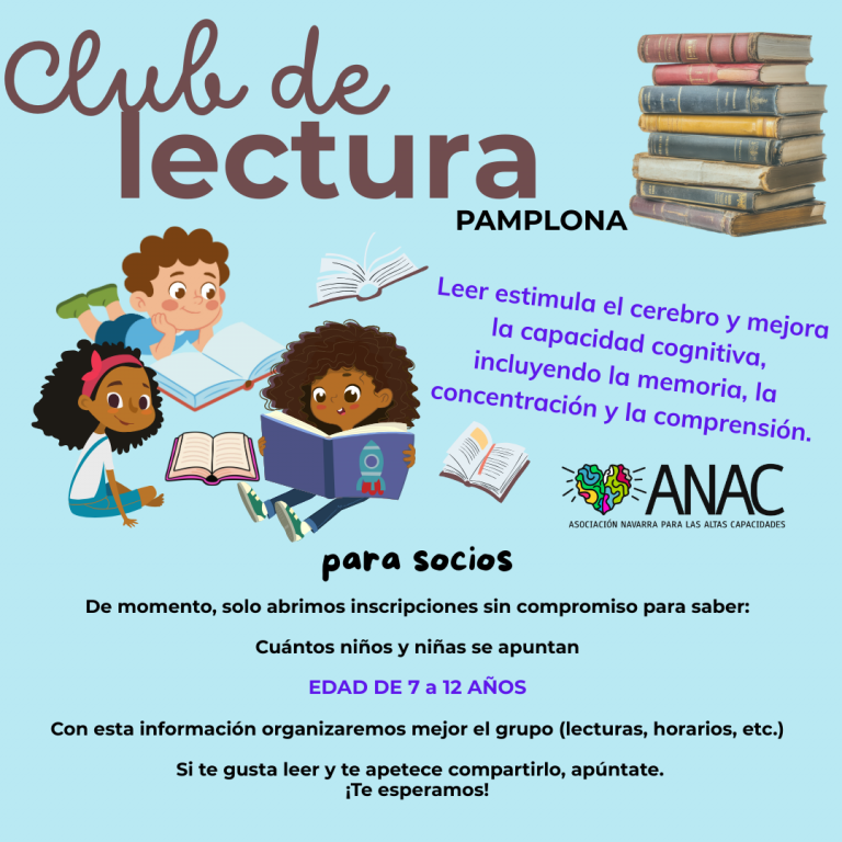 CLUB DE LECTURA_7 a 12 años_Pamplona - Asociación Navarra para las ...